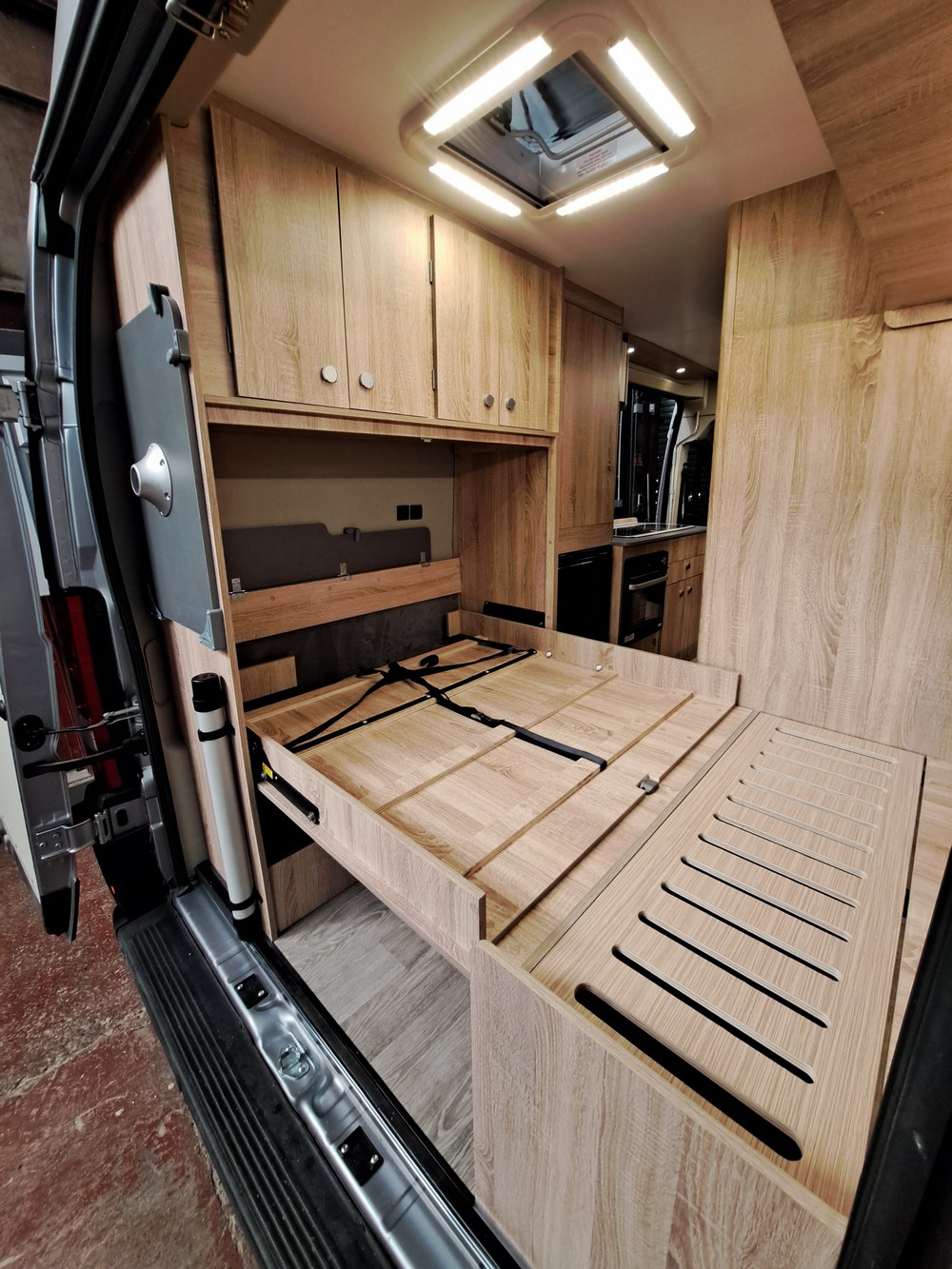 Murphy Beds for Bespoke Camper Van Conversions | Hideaway Beds